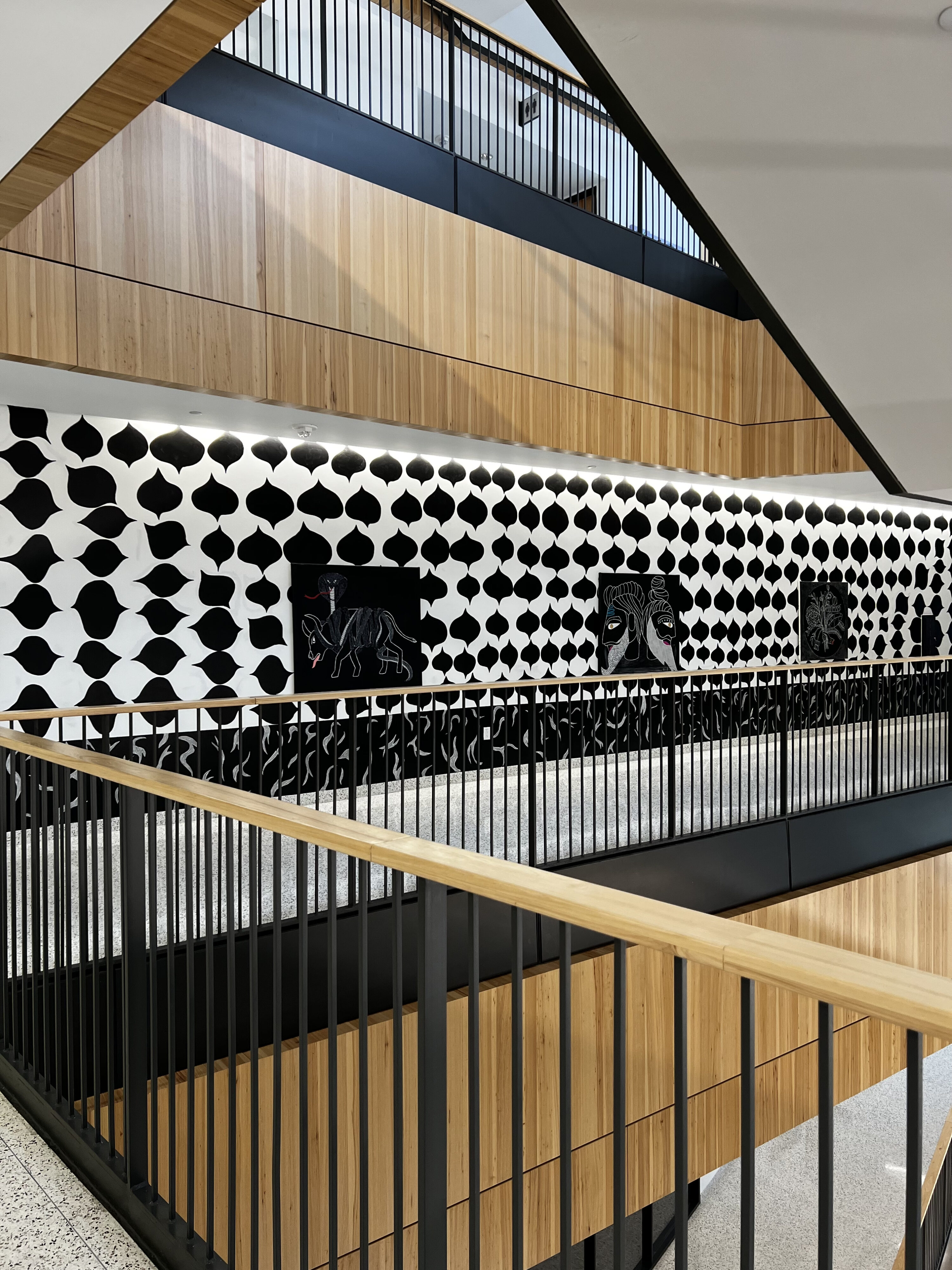 Mural by Manik Raj Nakra | The Contemporary Austin - Jones Center